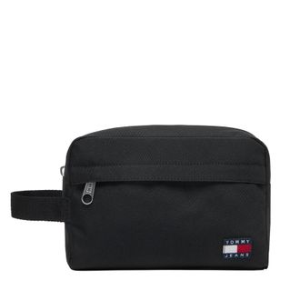 Tommy Jeans Kosmetiktasche Tommy Jeans Tjm Ess Daily Washbag AM0AM14474 Schwarz