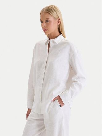 Nautica Hemd W126-NALST-1019- 01X Wei&szlig; Regular Fit