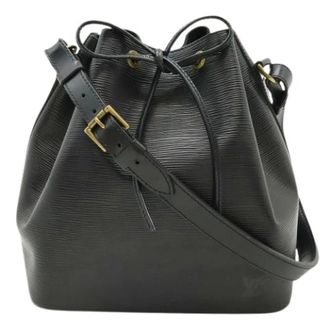 Louis Vuitton Sac bandouli&egrave;re Pre-owned Epi Petit Noe - Femme - Pre-owned - Noir - Taille: ONE Size