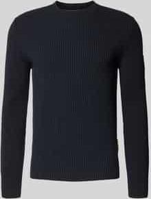 Marc O'Polo Regular Fit Strickpullover aus reiner Baumwolle - Marc OPolo × DFB Travel Collection