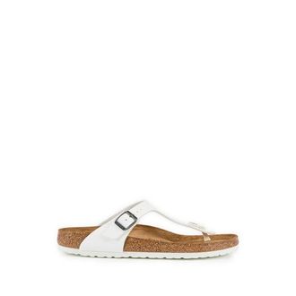 Birkenstock Sandale &agrave; entre-doigts Gizeh en cuir