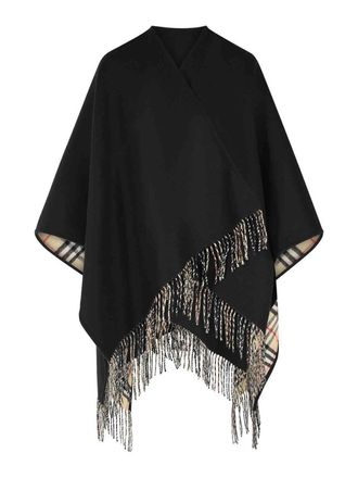 Burberry Manteau Au Genou - Noir