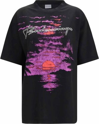 Balenciaga T-Shirt - Schwarz