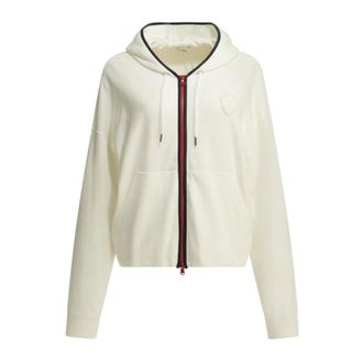 Brunello Cucinelli Cotton Terry Full Zip Hoodie - - Sweatshirts & Hoodies - Damen - Wei&szlig; - L