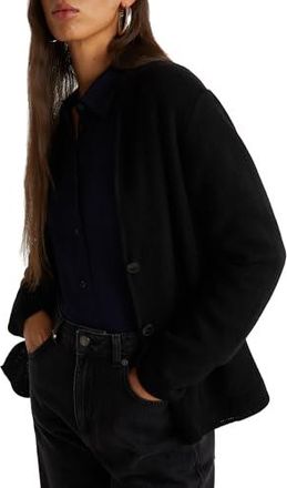 Benetton Veste M/L 1235d6934, Noir 700, XS Femme