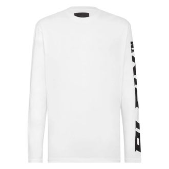 Philipp Plein Herren, Oberteile, Wei&szlig;, LGr&ouml;&szlig;e