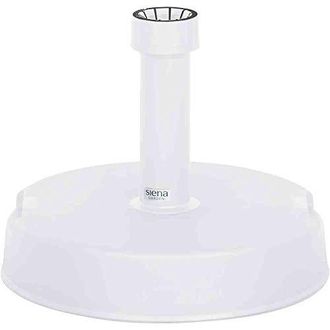 Siena Garden Kunststoff Schirmständer, weiß