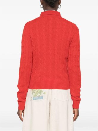 Ralph Lauren Redhe Polo Sweater - Red