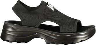 Laura Biagiotti Femme, Chaussures, Noir, Taille: 38 EU Elastic Ankle Sandal