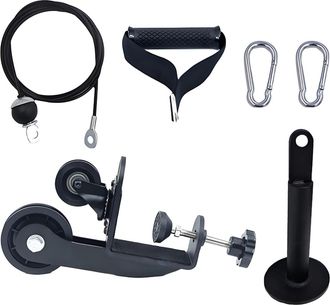 Generic Freikampfausr&uuml;stung - Professioneller Krafttrainer mit verstellbarer Unterarm-Riemenscheibe, 29 x 19 cm | Innovation, leise Riemenscheibe f&uuml;r Zuhause,