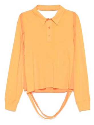 ECKHAUS LATTA polo à logo - Orange