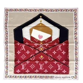 Louis Vuitton Pre-owned Soie foulards - Femme - Pre-owned - Multicolore - Taille: ONE Size