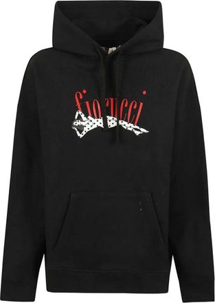 Fiorucci Femme, Sweatshirts et sweats &agrave; capuche, Noir, Taille: 42 FR Fiorucci Sweaters Black