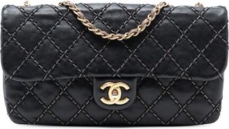 Chanel Hobo Bags - Paris Dallas Quilted Calfskin Chic Stitch Flap - Gr. unisize - in Schwarz - f&uuml;r Damen