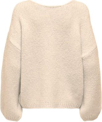 Jacqueline de Yong V-Ausschnitt-Pullover JDYDINEA L/S REVERSIBLE PULLOV. KNT NOOS Kunstfaser, regular fit