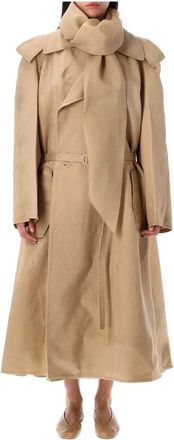 Carven Damen, M&auml;ntel, Beige, SGr&ouml;&szlig;e