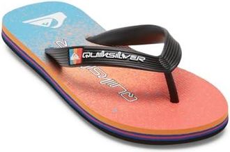 Quiksilver Sandales Molokai Art pour homme, Blue Blue Orange, 35 EU