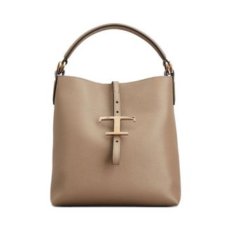 Tod's T Timeless Mini Bucket Bag - - Bags - Damen - Braun - ONE SIZE