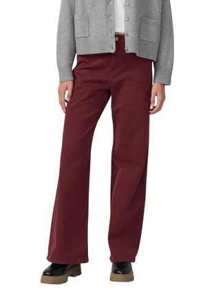 s.Oliver Coloured Jeans Suri/Regular Fit/High Rise/Wide Leg