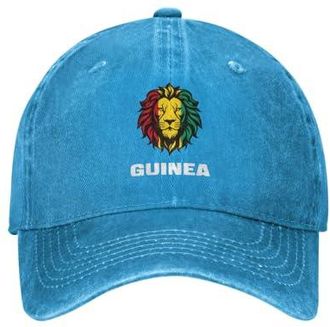 Generic Casquette De Sport,Drapeau De La Guinée Guinéenne,Respirant Casquette Trucker Anti UV Chapeau De Soleil pour Golf Voyages Randonnée