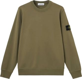 Stone Island Homme, Sweatshirts et sweats &agrave; capuche, Vert, Taille: 2XL SweaT-shirt col rond