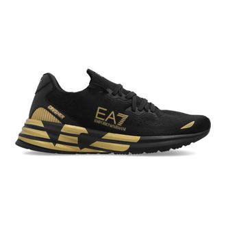 Emporio Armani Emporio Armani Ea7, Homme, Chaussures, Noir, Taille: 43 EU Logo Sports Chaussures