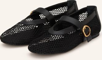 Carrano Carrano Mary-Jane-Ballerinas schwarz