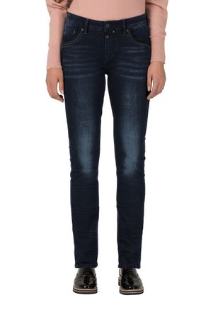 Timezone Damen TahilaTZ Womenshape Slim Jeans, Black Diamond Wash 9047, W27/L34