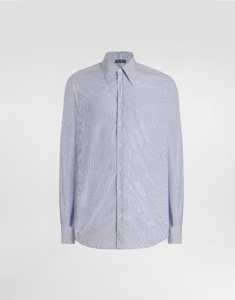 Dolce & Gabbana Striped Gold Shirt - Mann Hemden n/d 38