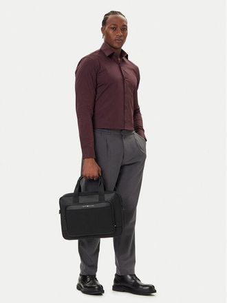 Tommy Hilfiger Laptoptasche Th Foundation Computer Bag AM0AM13626 Schwarz