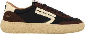 Puraai Vegane Low Top-Sneaker mit Streifenakzenten in