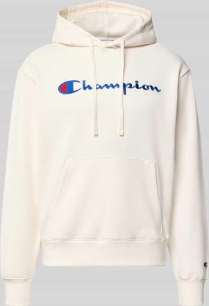 Champion Hoodie mit Label-Stitching