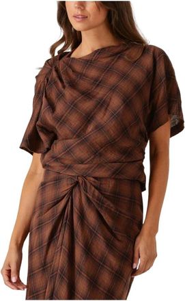 Isabel Marant Damen, Blusen & Hemden, Braun, LGr&ouml;&szlig;e