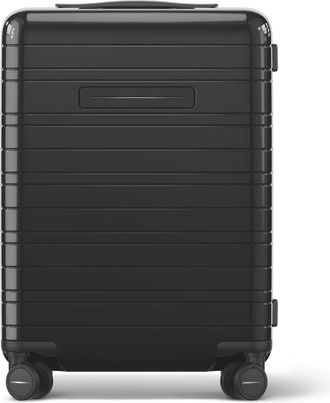 Horizn Studios H5 Essential in Glossy All Black - Cabin Luggage - 55x40x20cm - 2.9kg - Lifetime Warranty