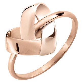 Edenly Origami Herz Ring - 750er Ros&eacute;gold (18 Karat)