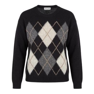 Roberto Collina Argyle Intarsia Pullover - - Knitwear - Damen - Mehrfarbig - L