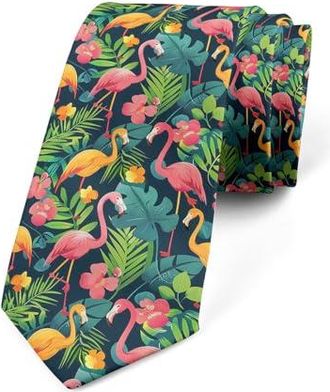 Generic Cravate Roses Orange Vert Fine Necktie Tendance Cravates Homme Pour &Eacute;v&eacute;nements Remise De Dipl&ocirc;me Accessoires