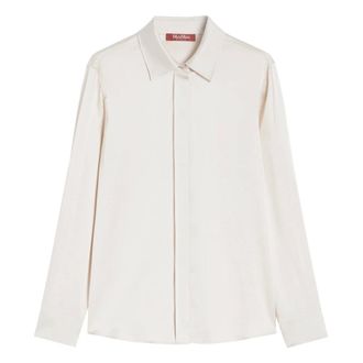 Max Mara Damen, Blusen & Hemden, Weiß, SGröße