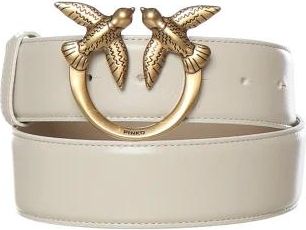 Pinko Pinko, Femme, Accessoires, Blanc, Taille: XS Love Berry H4 Belt