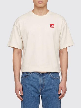 The North Face T-shirt en coton avec logo contrastant et &eacute;paules tombantes
