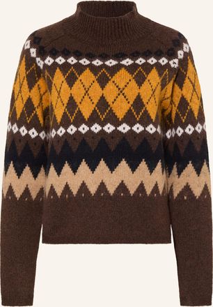 Grace Grace Pullover braun
