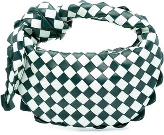 Bottega Veneta Hobo Bags - Mini Bicolor Nappa Intrecciato Dragon Jodie - Gr. unisize - in Gr&uuml;n - f&uuml;r Damen