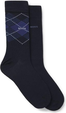 HUGO BOSS 2er-Pack Baumwollsocken mit Stretch in