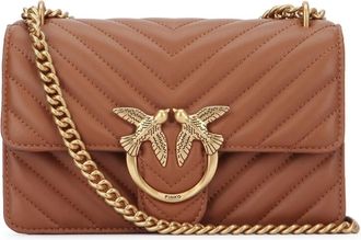 Pinko Pinko, Femme, Sacs, Brun, Taille: ONE Size Love One Mini