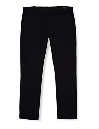 Schott NYC Homme Trjo70 Pants, Noir, 34 EU