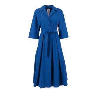 Max Mara Femme, Robes, Bleu, Taille: 38 FR Padana Shirtdress
