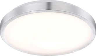 Globo Lighting SLuce LED Deckenleuchte Robyn chrom 30 x 30 x 9 cm