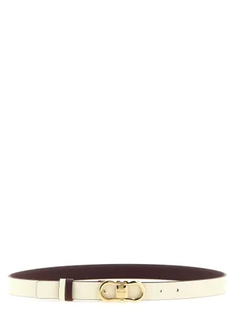 Ferragamo Reversible Calfskin Belt - Multicolor