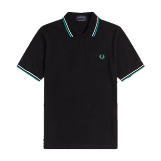 Fred Perry M12 Polo - - Tops - Herren - Blau - XS