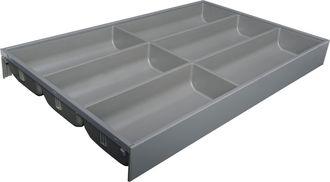 Blum AMBIA-LINE Besteckkasten mit Soft-Touch | Premium Schubladen-Organizer f&uuml;r moderne K&uuml;chenschublade & Schrank | sch&uuml;tzt, sortiert & ordnet Besteck und 